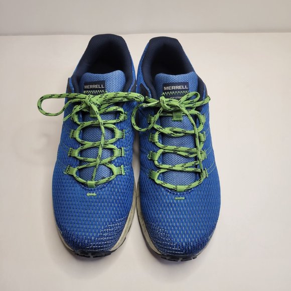 Merrell | Shoes | Merrell Fly Strike Mens Blue Trail Shoe | Poshmark
